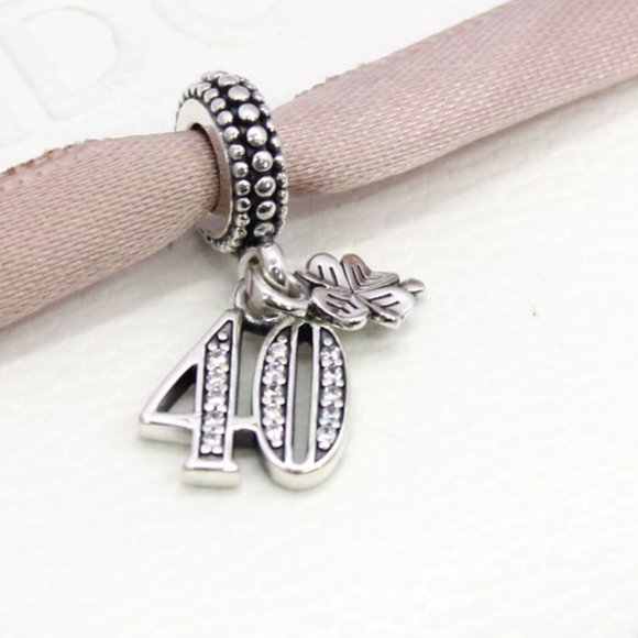 Pandora | Jewelry | Pandora 4th Celebration Dangle Charm Sparkling Luck ...